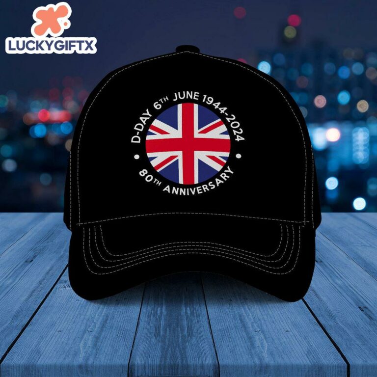 80th Anniversary Of D-Day Utah Beach Anniversary Baseball Cap – luckygiftx